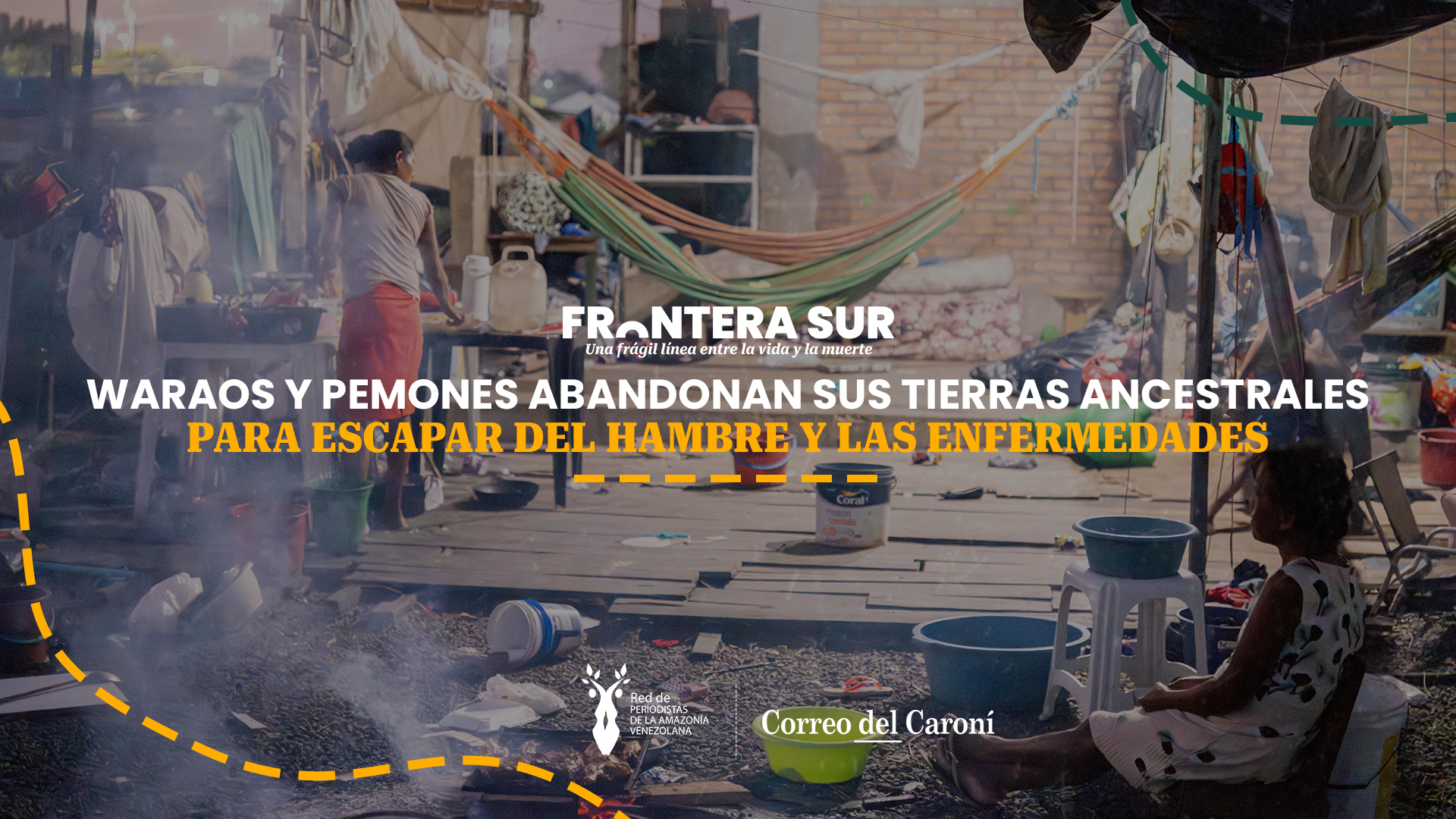 Waraos y pemones abandonan sus tierras ancestrales para escapar del ...